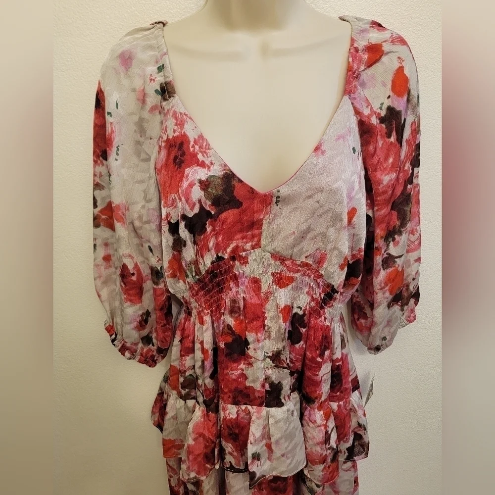 Taylor | Dresses | Nwt Taylor Floral Midi Dress | Poshmark